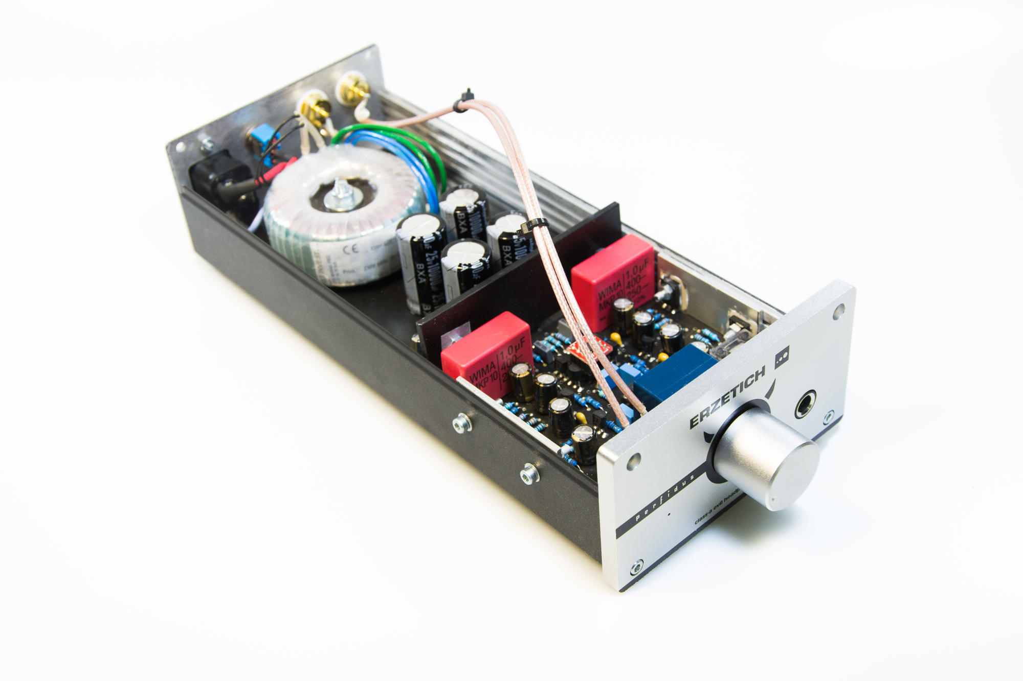 ERZETICH Perfidus – audiophile class-a headphone amplifier - Headphone Guru